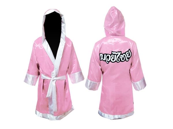 Kanong Customized Boxing Fight Robe : Pink